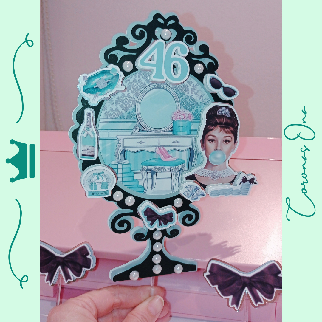 Topper para el pastel Chanel | Coronas Ona